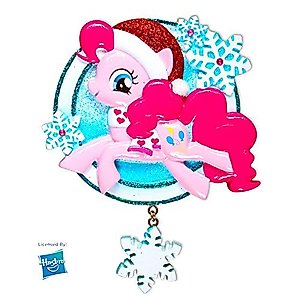 MLP Pinkie Pie with Snowflake Drop Ornament