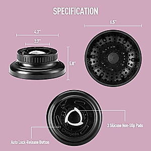 Hair Diffuser, Diffuser Attachment for Hair Dryer, Hair Diffuser For Curly Hair, Diffuser Hair Dryer, Universal Blow Dryer Defuzzer 1.4-2.4'' Nozzle, Anniversary Birthday Gifts for Women Her