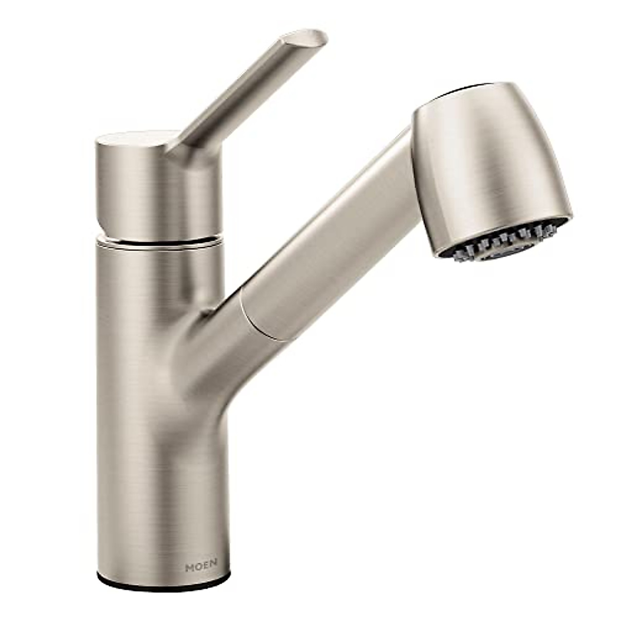 Moen Method Spot Resist Stainless Steel One-Handle Pullout Kitchen Faucet with High Spray Pressure, Kitchen Sink Faucets with Pull Out Sprayer, 7585SRS