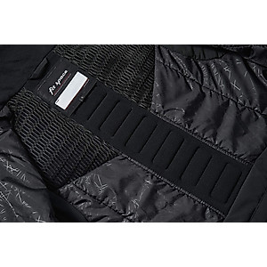 fit space Snow Ski Jacket for Men Windproof Waterproof Breathable Insulated Snowboard Coat(Charcoal,S)