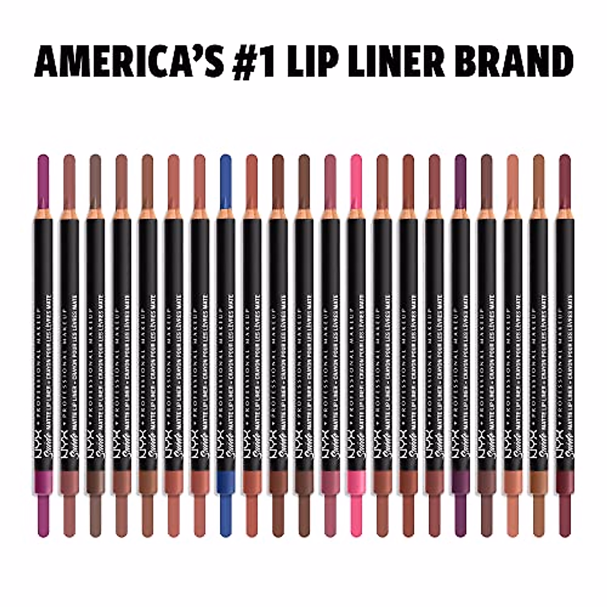 NYX PROFESSIONAL MAKEUP Suede Matte Lip Liner, Vegan Formula - Los Angeles (Greige)