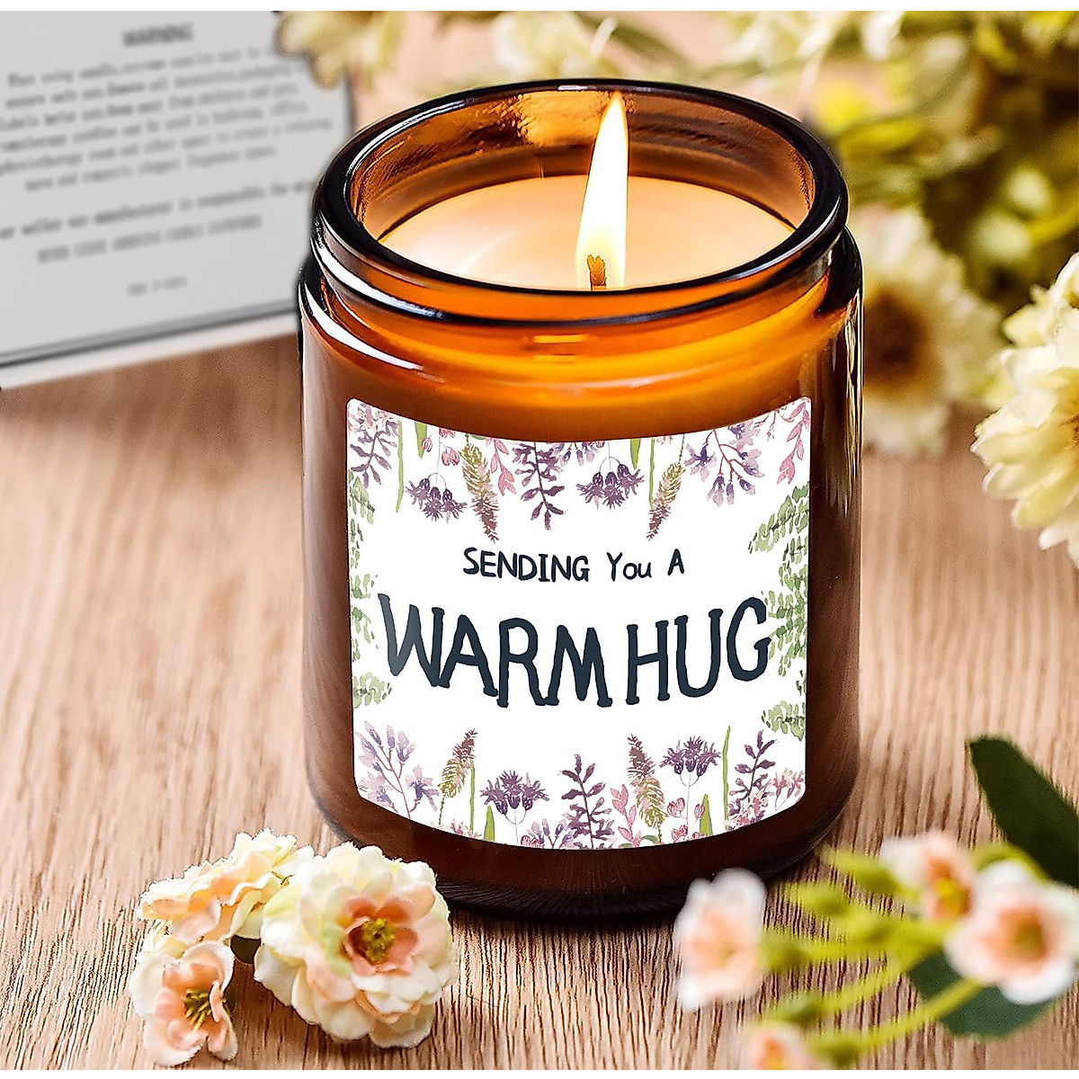 Candles Gifts for Women, Thinking of You Gift Funny Candles Feel Better Cheer Up Get Well Soon Gifts for Women Condolence Relaxing Divorce Gifts for Friends Mothers Sister Men Female Coworker