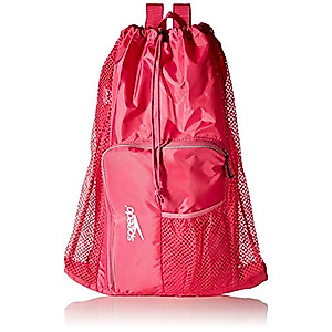 Speedo Unisex-Adult Deluxe Ventilator Mesh Equipment Bag Fuchsia Purple, One Size