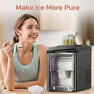 Freezimer Nugget Ice Maker Countertop WiFi Integrated | Replacement Water Filters HW-02 | Last Up to 6 Months or 120 Gallons (3Pack)