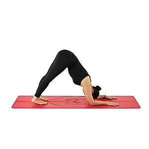 Liforme Zodiac New Year Collection - Free Yoga Bag, Patented Alignment System, Warrior-like Grip, Non-Slip, Eco-friendly, Sweat-resistant, Long, Wide and Thick for Comfort - Phoenix