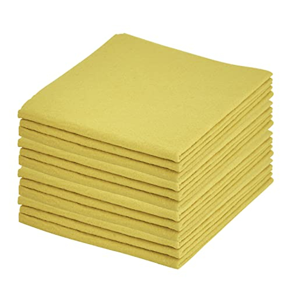 Shammy Towel for Car, Super Absorbent Chamois Cloth for Car Drying, Multi-Purpose Scratch Free for Home, Bathroom, Kitchen, Pets, Cars, Truck Boat, Machine Washable, Lint Free, 12 Pack