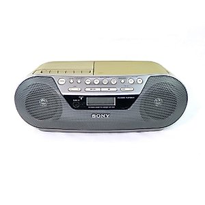 Sony CFD-S05 CD Radio Cassette Recorder with Auxiliary Cord (6 feet)