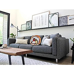 Sushi Pillow Cute Plush Throw Pillow Large Japanese Salmon Rice Sushi Roll Cushion Pillow for Bed Home Sofa