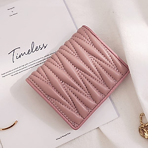 LAORENTOU Cowh Leather Wallet for Women RFID Blocking Wallet Clutch Purses Small Wallets Credit Card Holder Phone Wallet