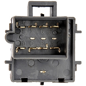 Dorman 599-5000 HVAC Blower Motor Switch Compatible with Select Peterbilt Models (OE FIX),Black