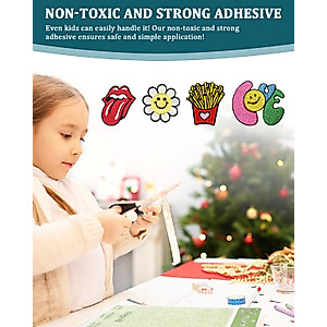 Patch Magic Adhesive, 2 Pack Girl Scout Patch Adhesive Washable Double-Sided Glue for Scout Badges, Patches, Fabric, and More, Cut to Fit Freestyle, No Sewing No Ironing