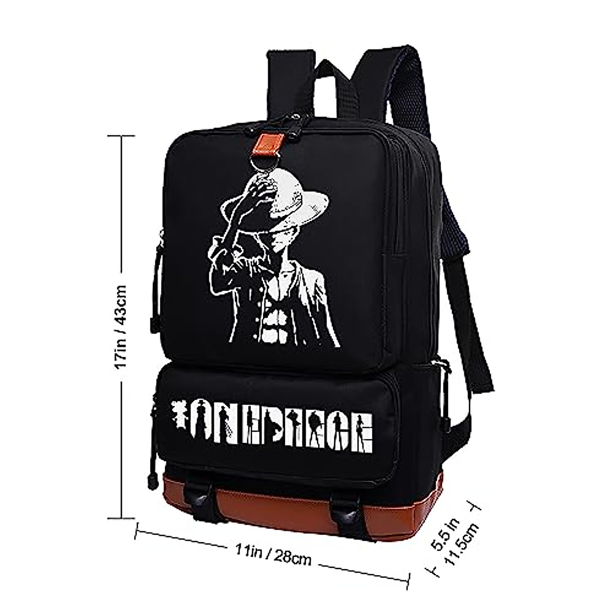 QIAOQIAOTA Anime Backpack School Bag Bookbag for Boys Kids 17 inch Laptop Backpack Anime Fanny Pack Travel Bag