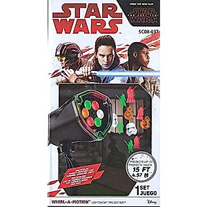 Gemmy 33166 Whirl-a-motion Christmas Led Star Wars Light Show Projector, Multicolored