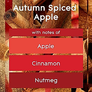 Glade PlugIns Refills Air Freshener, Scented and Essential Oils for Home and Bathroom, Autumn Spiced Apple, Limited Edition Scent, 4.69 Fl Oz, 7 Count