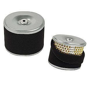 Dxyue Air Filter Replacement for Honda AFZE30 GX340 GX390, Compatible with 11HP & 13HP Engine 17210-Ze3-505, 17210-Ze3-010 Generator Engine Parts