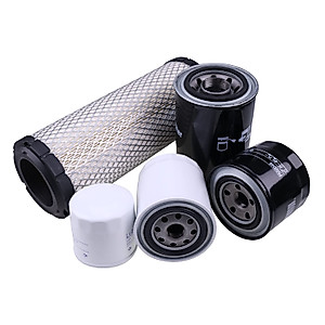Solarhome New Filter Kit LVA21128 M806419 MIU800645 M131802 Compatible with John Deere 3032E 3036E 3038E-(5PCS)