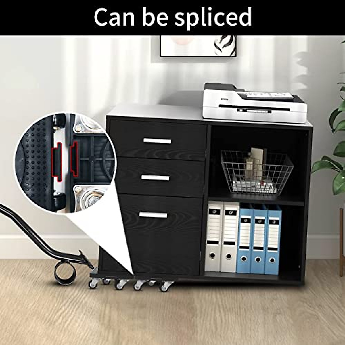 Furniture Dolly 5 Moving Wheels & Furniture Lifter - Heavy Duty 600Lbs Load Capacity Swivel Casters Furniture Movers,Appliances Roller for Heavy Objects,Washing Machine,Refrigerator