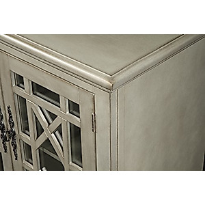 Martin Svensson Home Marche 63" TV Stand, Antique Silver