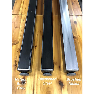 Metal Table Legs - Post Style - Set of Four