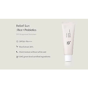 BEAUTY OF JOSEON - Relief Sun : Rice + Probiotics Set SPF50+ PA++++ (2 packs) - 50ml*2