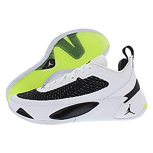 Nike Jordan Luka 1 Unisex Shoes Size 9, Color: White/Black/Volt