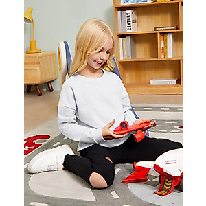 Arshiner Girls Crop Tops Kids Long Sleeve Pullover Sweatshirts Girls Cropped Crewneck Sweatshirt White Crop Top Long Sleeve Cute Clothes For 10-12