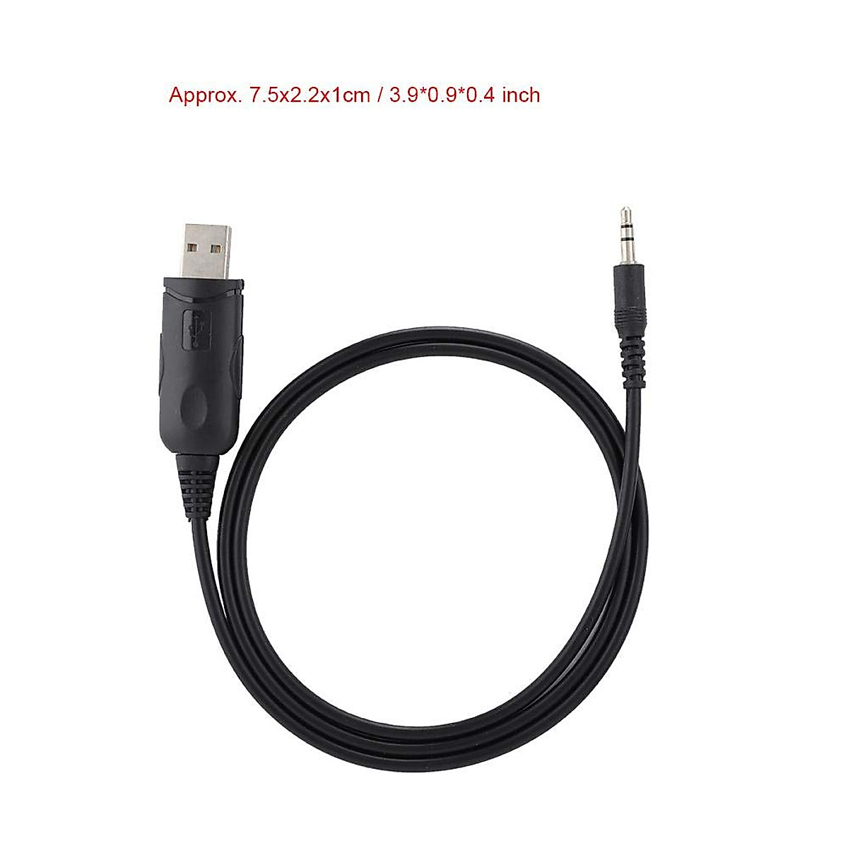 USB Programming Cable Cord with CD Software, Two Way Radio Programming Cable for KT8900 Radio Transceiver