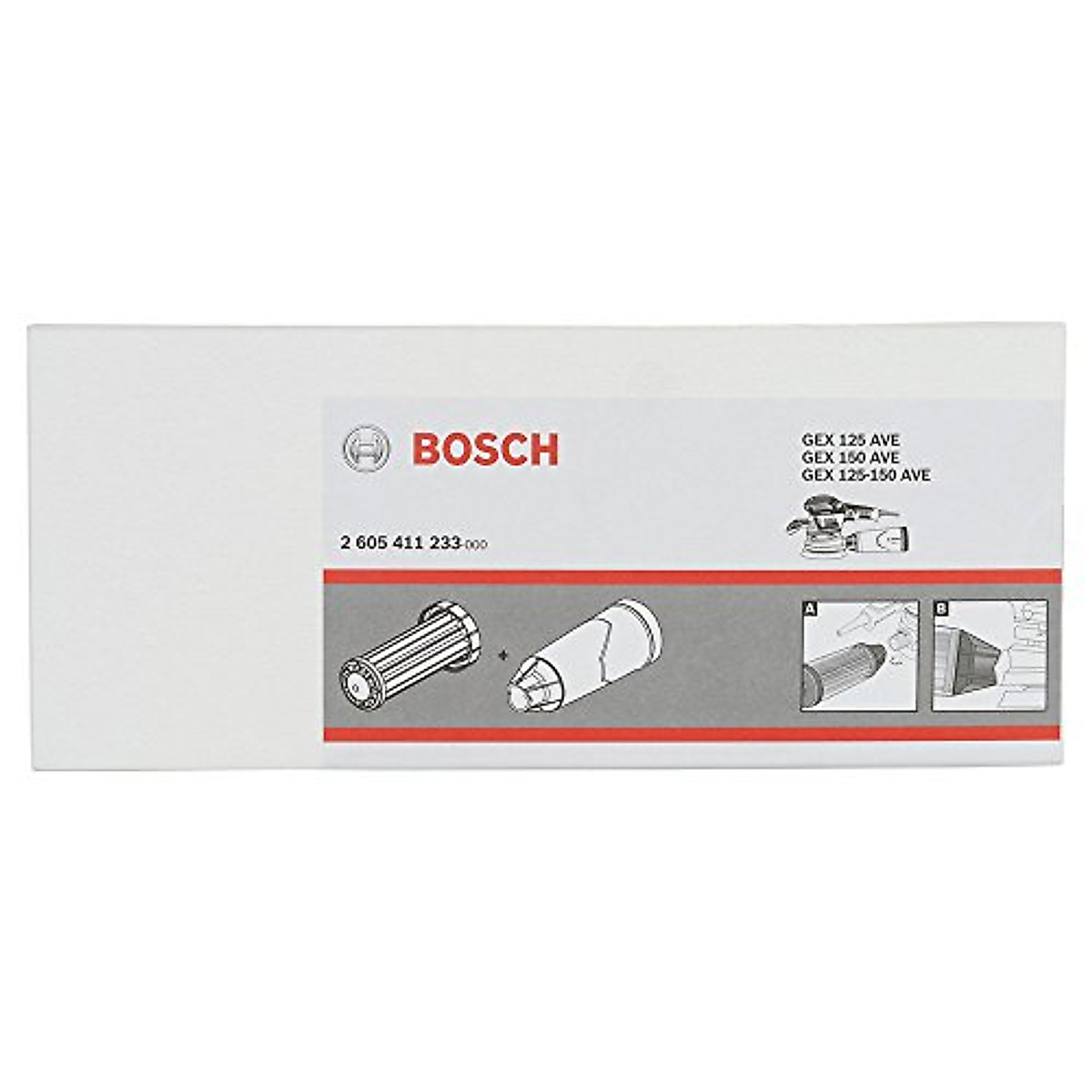 Bosch 2605411233 Dust Box and Filter for GEX 125-150 AVE Professional
