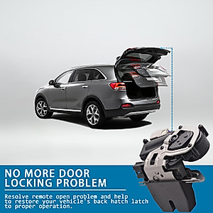 Unikpas Liftgate Door latch actuator assembly w/motor compatible for Ford Edge 2015-20,Explorer 2020,Expedition 2018-2020,Lincoln MKX 2016-18 Navigator 2018-20