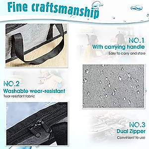 4 Pcs Baseball Hat Organizer for Baseball Caps Wide Hat Storage Holds up to Total 200 Caps Hat Holder Hat Case Hat Boxes for Men Women Hat Rack Hat Bag Container for Closet Home Travel Display, Gray