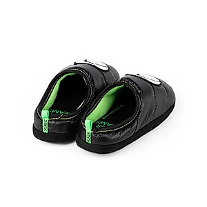 Xbox Slippers Boys Kids Teens Game Console Logo Green Black Shoes 2.5 US
