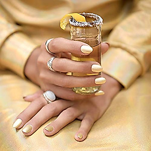 OPI GelColor, Suzi’s Slinging Mezcal, Gold Gel Nail Polish, Mexico City Collection, 0.5 fl oz