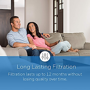 Honeywell Home CF100A1009/U MicroDefense AC Furnace 4 Inch High Efficiency Air Filter, 16x25x4