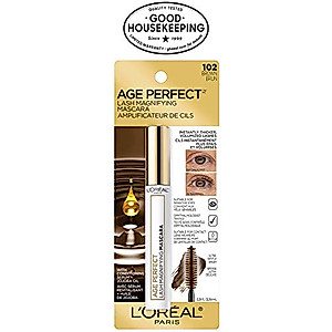 L’Oréal Paris Age Perfect Lash Magnifying Mascara, Brown, 0.28 Ounce