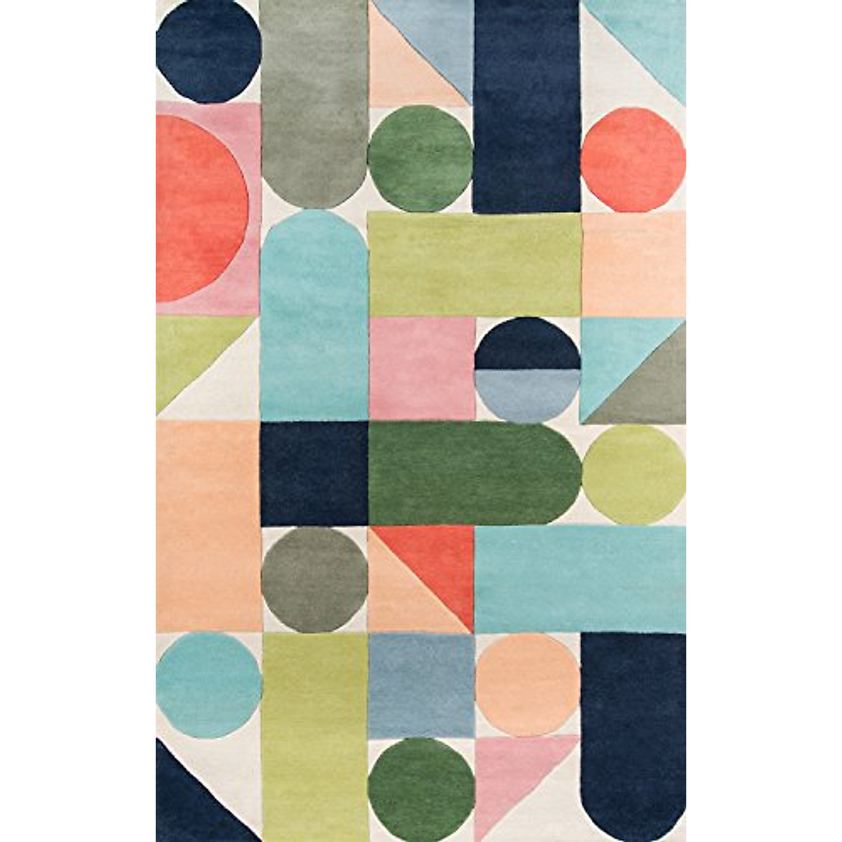 NOVOGRATZ BY MOMENI Delmar Collection Wright Area Rug, 9'0" x 12'0", Multicolor"