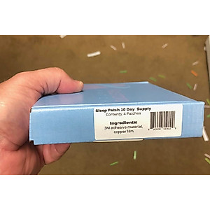 Restore Patch Relaxing Patches - 10 Day Supply Stress Relief Topical - Hypoallergenic, Chemical-Free Calming Bio-Frequency Patches - All Natural Relaxation for The Whole Body (4 Patches)