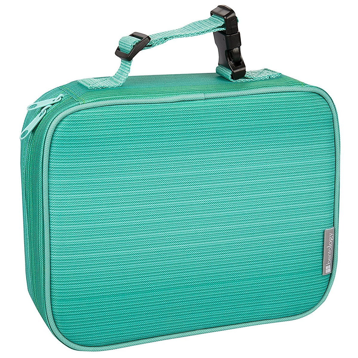 Bentology Lunch Box for Girls - Kids Insulated, Durable Lunchbox Tote Bag Fits Bento Boxes, Containers and Bottles, Back to School Lunch Sleeve Keeps Food Hotter or Colder Longer - Turquoise