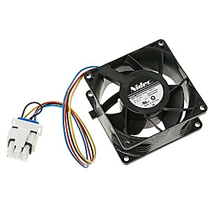 GE Refrigerator Evaporator Fan Motor WR60X26866, WR60X26033