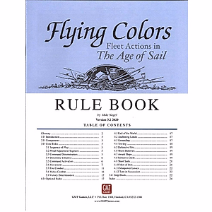 GMT: Flying Colors, Fleet Actions in The Age of Sail, Deluxe 3rd Edition