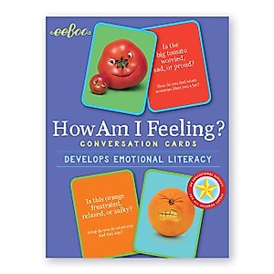 eeBoo's How am I Feeling? Conversation Flashcards for Kids