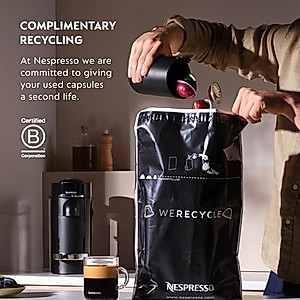 Nespresso Capsules OriginalLine, Ristretto Decaffeinato, Dark Roast Coffee, 50 Count Coffee Pods, Brews 0.85 Ounce (ORIGINALLINE ONLY)