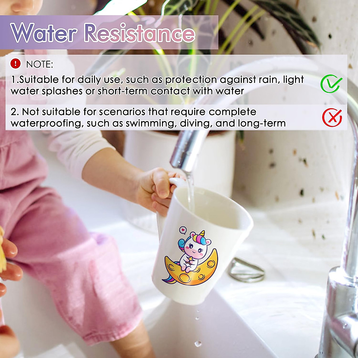 Koala Printable Vinyl Sticker Paper for Inkjet Printers - 20 Sheets Glossy White Waterproof Adhesive Label Paper - 8.5x11 Inch, Tear-Resistant, Removable