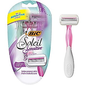 BIC Soleil Glow Razors, 3 Count