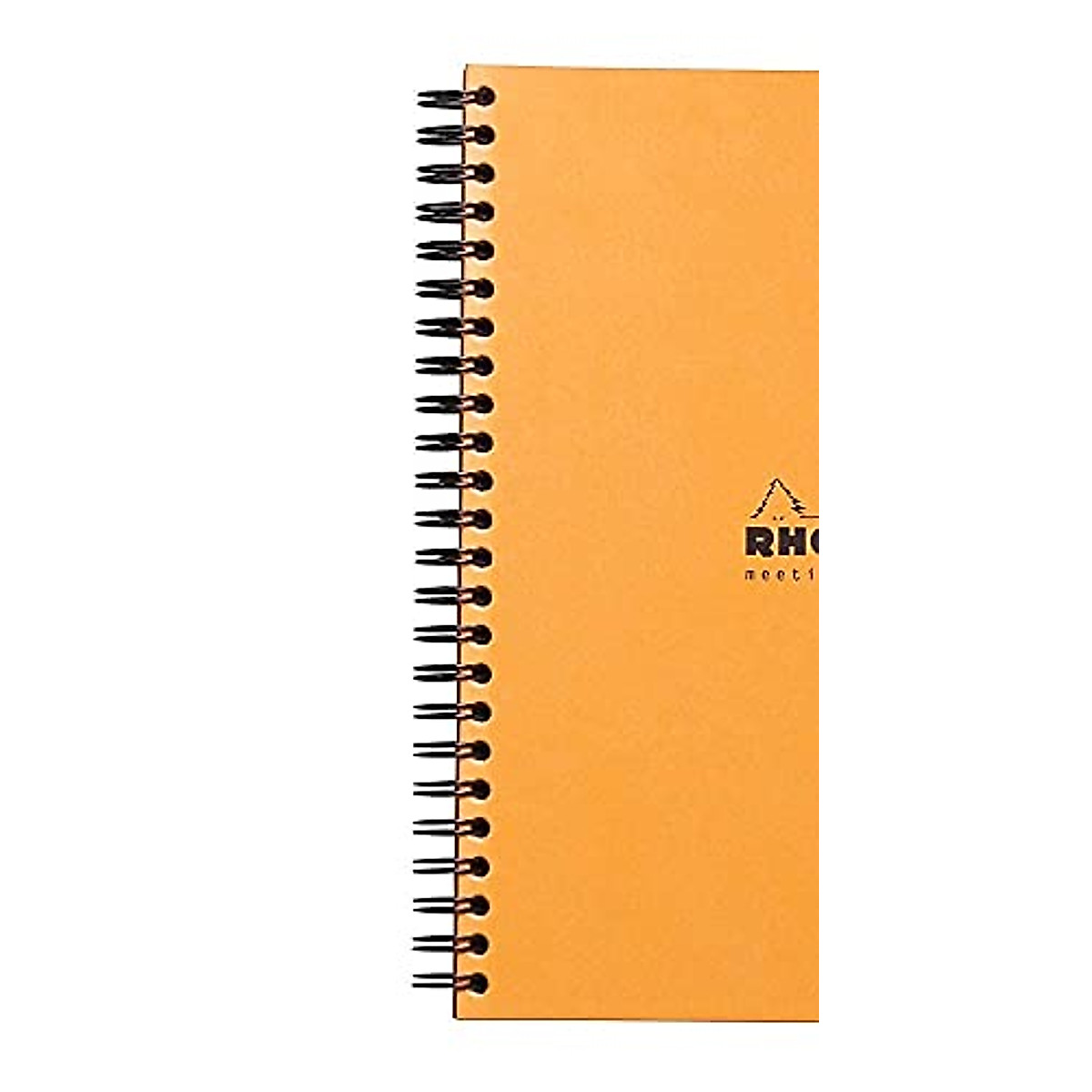 Rhodia Orange Meeting Notebook 16 x 21 cm,