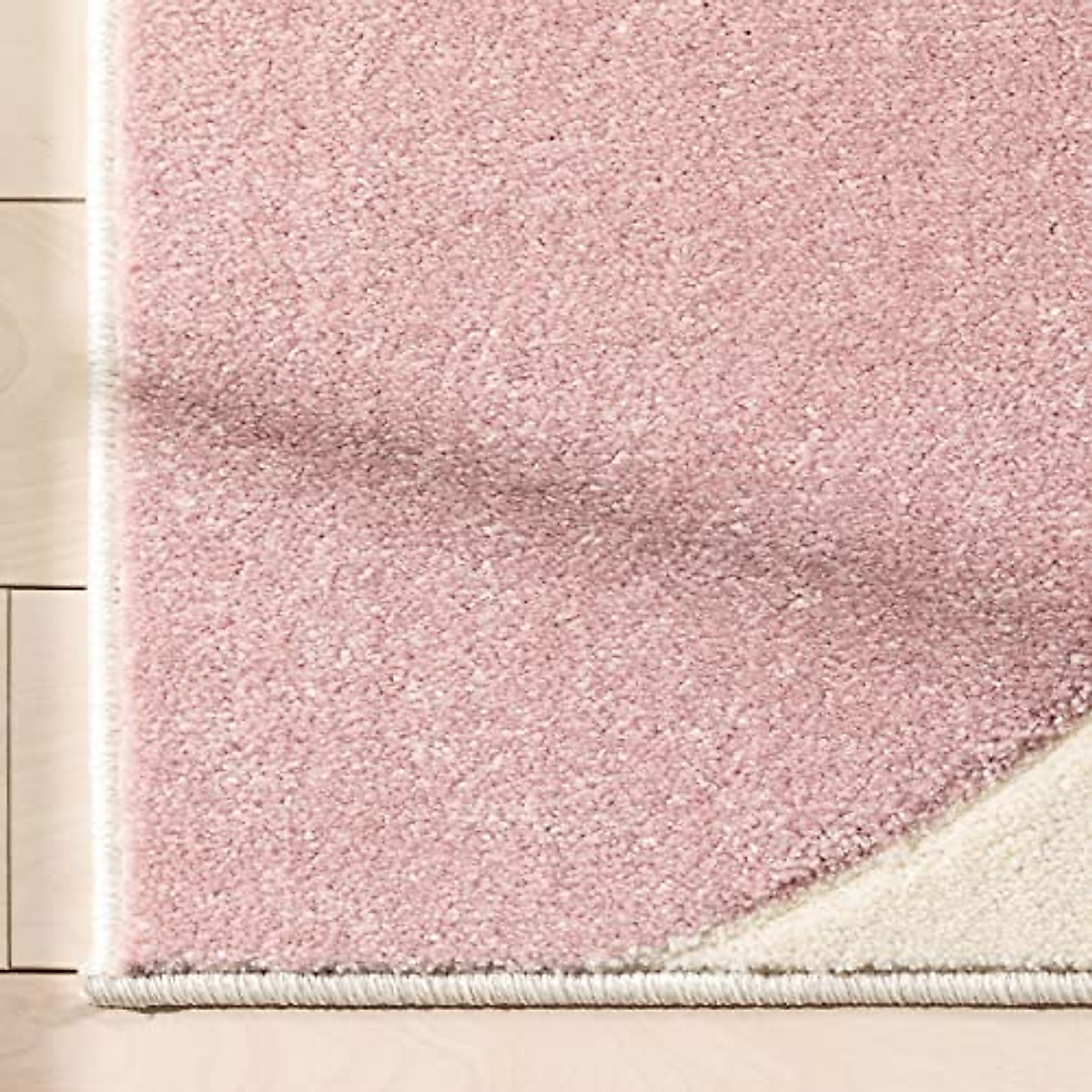 Well Woven Astrid Landon 5'3" x 7'3" Light Pink Geometric Modern Area Rug