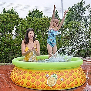 Youniya Inflatable Pool for Kids-Inflatable Wading Pool for Kiddie Easy Setup and Storage Kids Pool,Outdoor,Garden,Pools for Backyard(59.1DIAX16.1H) (Bee Spray Pool)