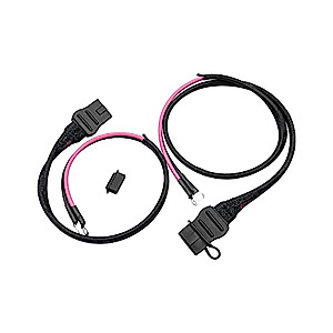 NTSUMI 2 PIN Battery Cable Plow and Truck Side Fit for Western Fisher Snow Plow Replace 21294 61169 8274, Battery Cable Harness with Plug Cover