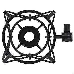 LyxPro MKS1-B Condenser Spider Microphone Shockmount, Anti Vibration and Isolation - Black