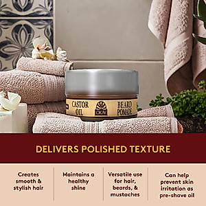 OKAY- MEN Hair and BEARD POMADE 2oz / 59ml