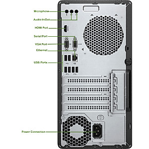 HP 590-P0069 Mini Tower Computer PC AMD Quad-Core A10-9700 Processor, [ 8GB Ram 2TB Hard Drive ] Wireless Keybaord and Mouse, Windows 10 (Renewed)